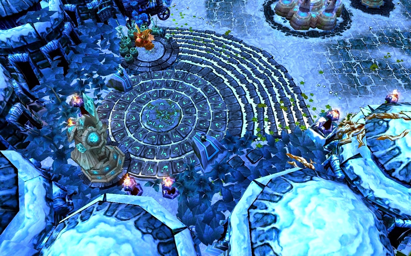 Map Tuyết Mùa Đông - Mods Skin Lien Minh - Mods Map Lien Minh